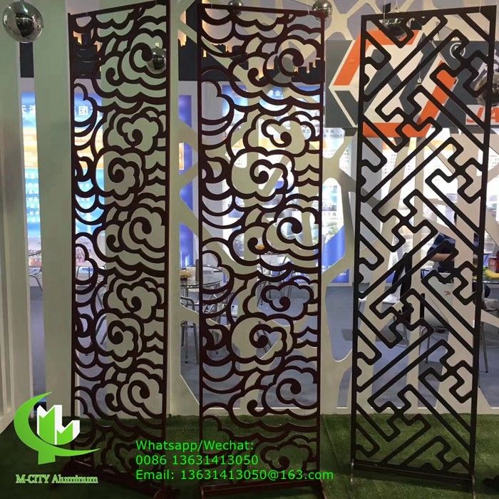 CNC aluminum carving sheet with various patterns laser cutting metal ...