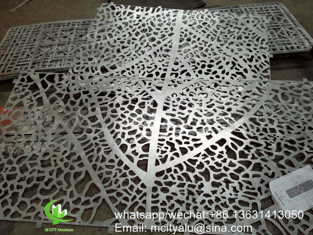 2.5mm Powder Coated Perforated Aluminum Panel