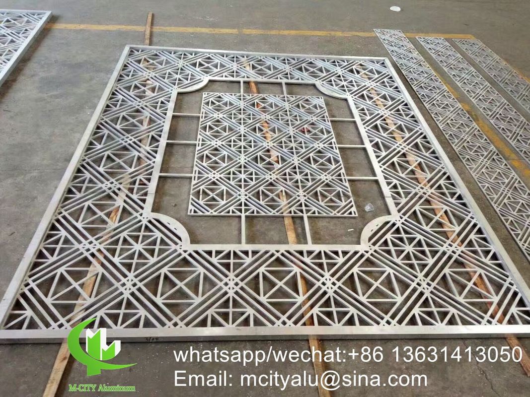 aluminum decorative panel cladding panel with pvdf finish for facade ...