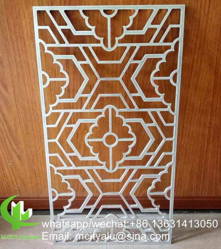 CNC laser cutting panel Perforated panel 3mm Metal aluminum panel for ...