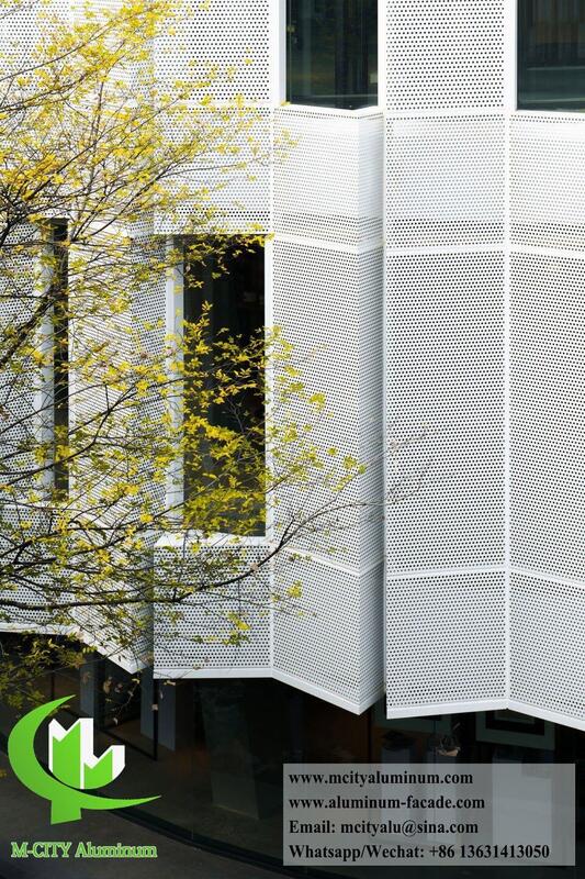 PVDF Coated 3003 Aluminum Alloy Facade Panels