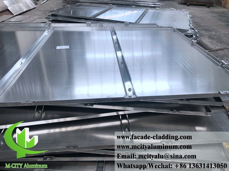 Solid Aluminum Cladding Metal Facade Panels Exterior Interior ...