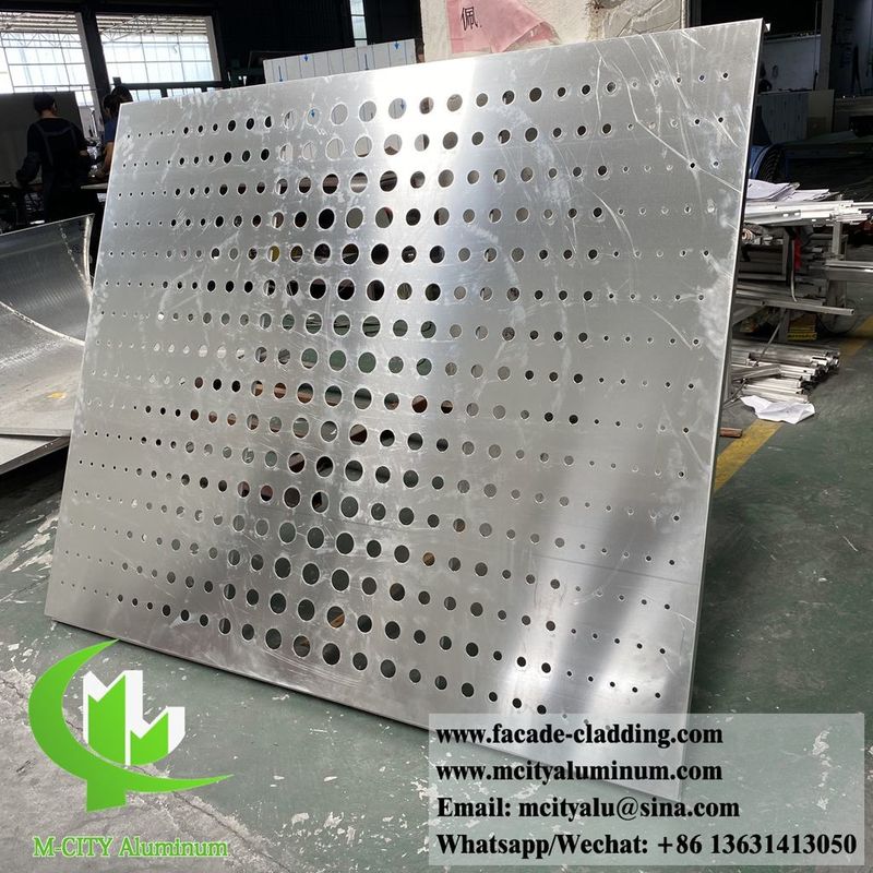 Exterior metal panels aluminium facades system cnc cutting decorative ...