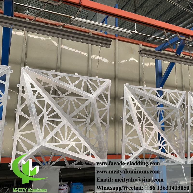3D Aluminum Cladding Panel with PVDF Painting