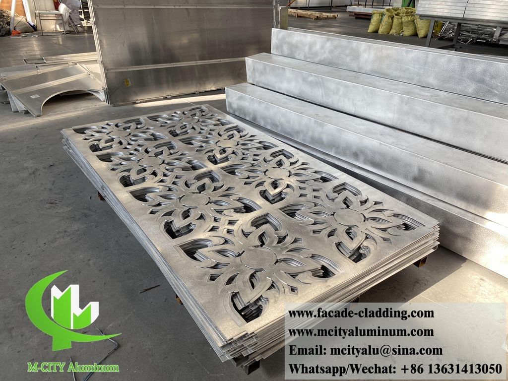 4mm metal sheet aluminium decorative patterned panels for building wall ...