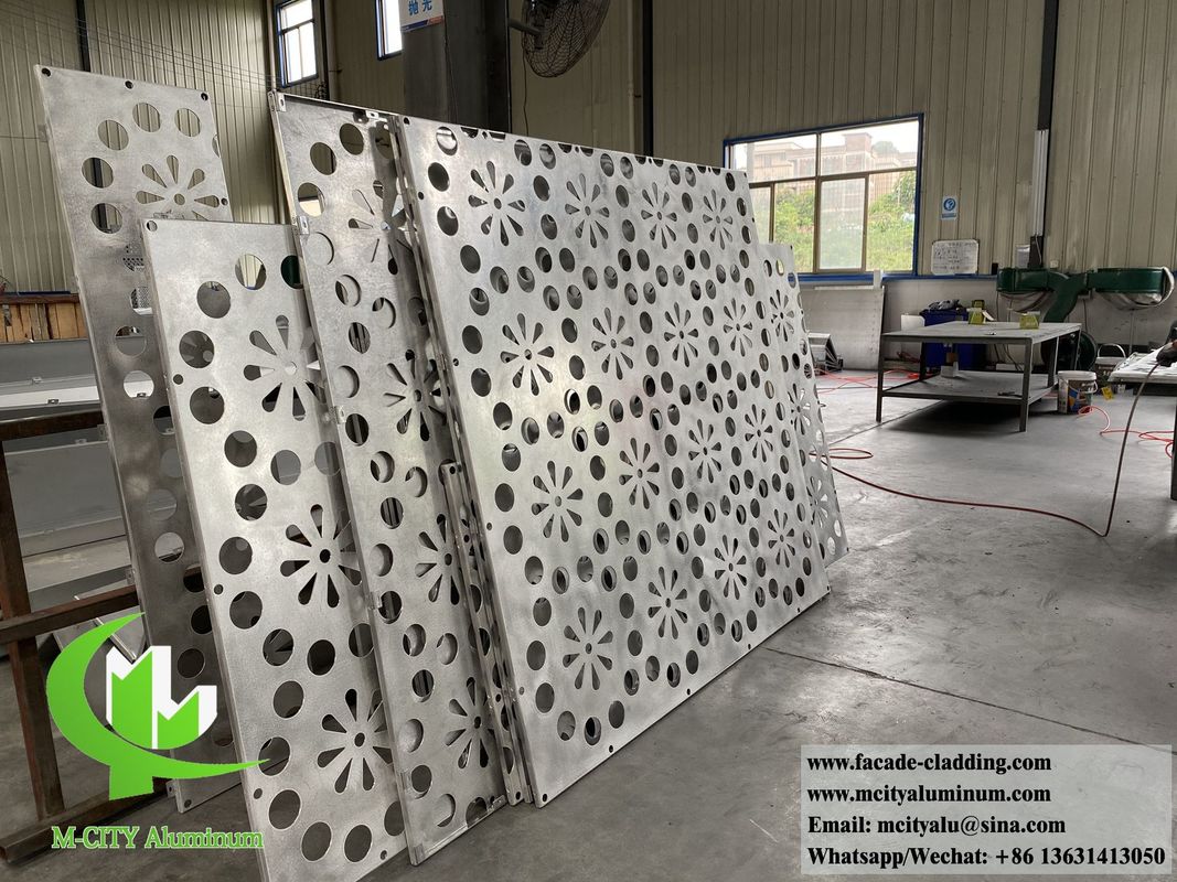 Powder Coated Laser Cut Metal Panels with Custom Patterns