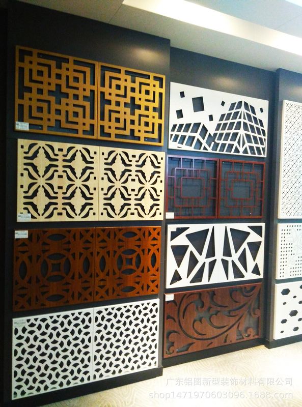 Architectural Metal Wall Cladding Solid Aluminum Sheet With Patterns ...
