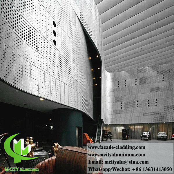 Powder Coated Perforated Aluminum Facade Panel
