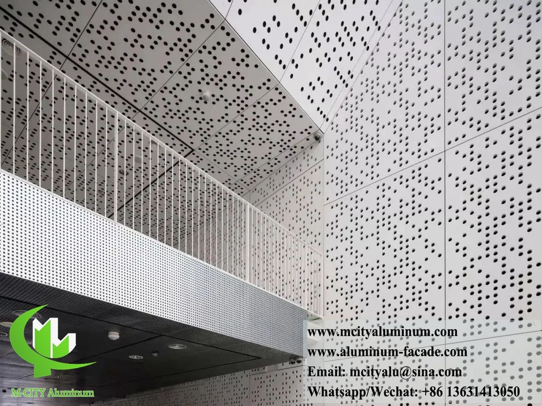 Aluminium Perforating Metal Facades Aluminum Wall Cladding Panels