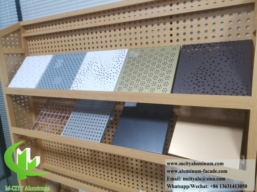 Architectural Metal Screen CNC Cutting Perforating Pattern For Wall ...