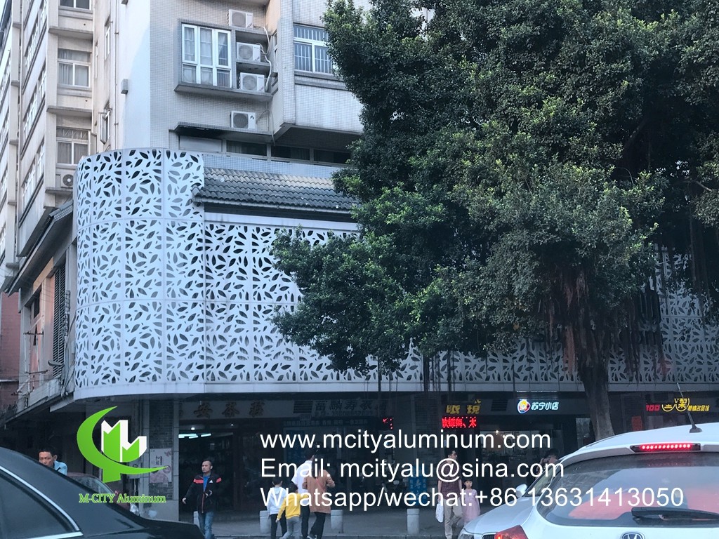 Aluminum perforated sheet for window privacy screen fence with 2mm ...