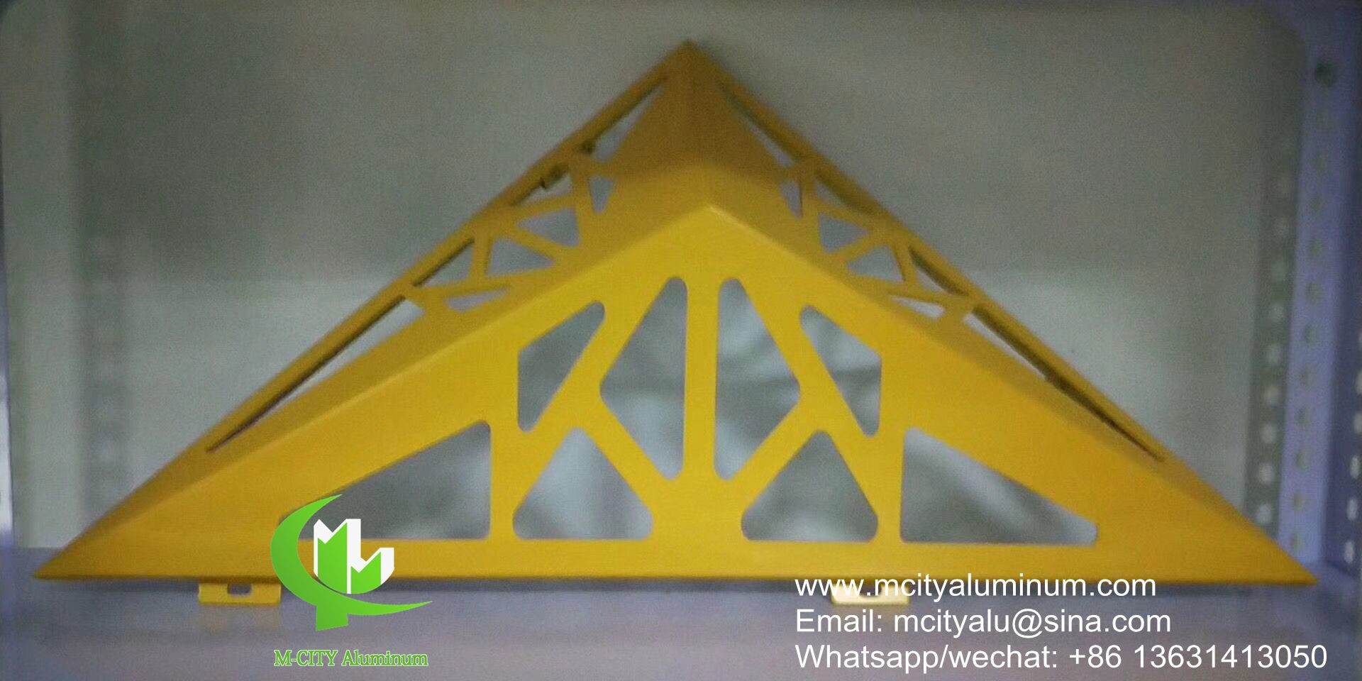 Powder Coated 3D Aluminum Facade Panel with RAL Colors