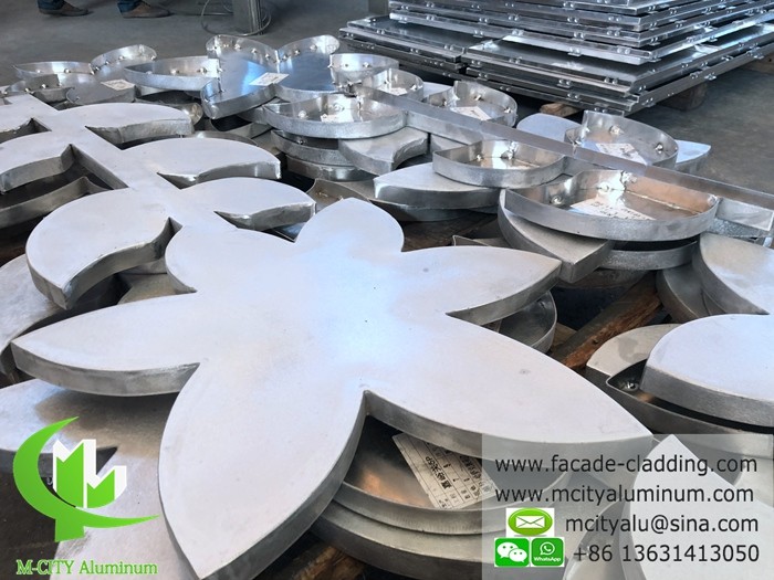 PVDF Painted Aluminum Facade Panel for Wall Cladding