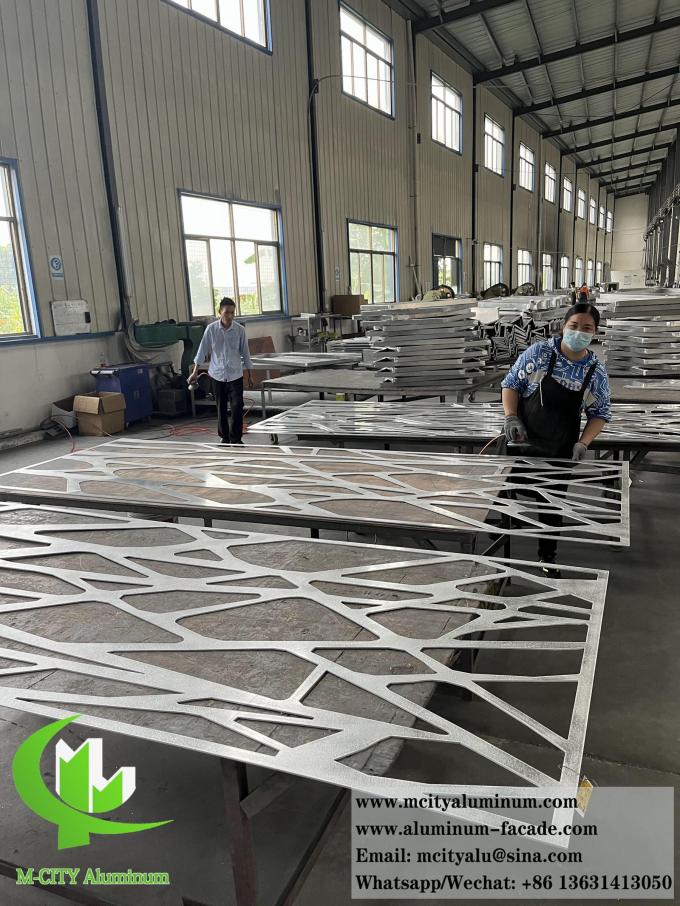 Perforated Metal Screen For Facade System Aluminum Cladding Panel