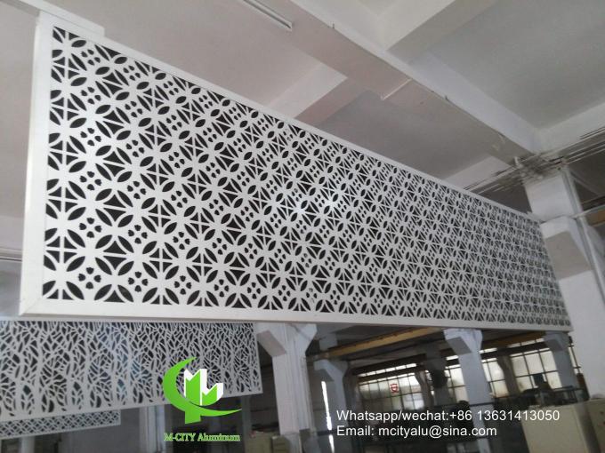 Aluminum hollow screen wall panel for curtain wall facade cladding wall ...
