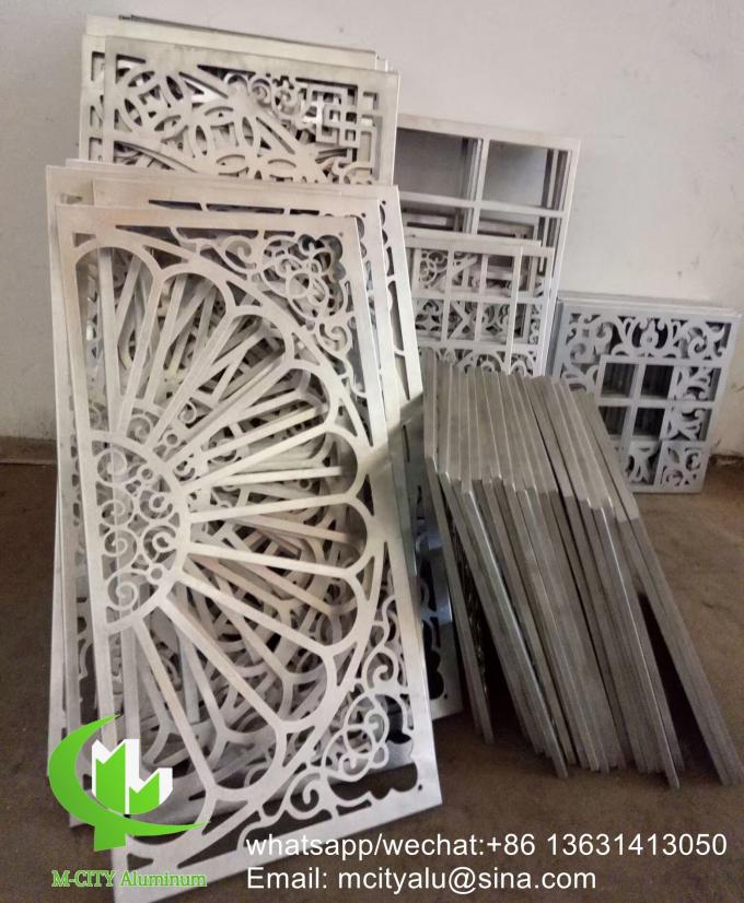 aluminum solid panel sheet metal facade cladding fence bending sheet 2 ...