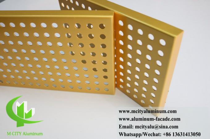 CNC Cut Curved Aluminum Panels for Facade Cladding