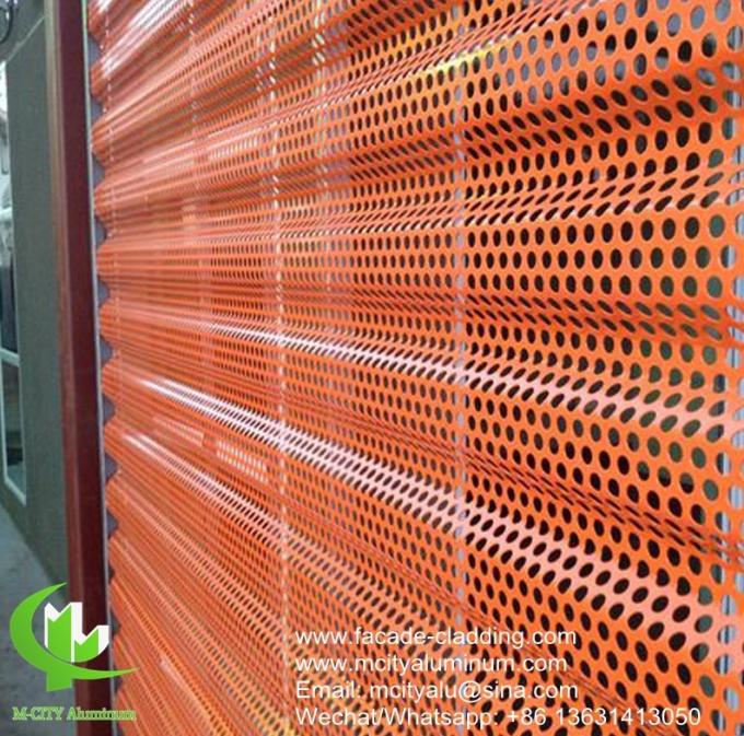 Powder Coated Laser Cut Aluminum Panel 1000x2000mm