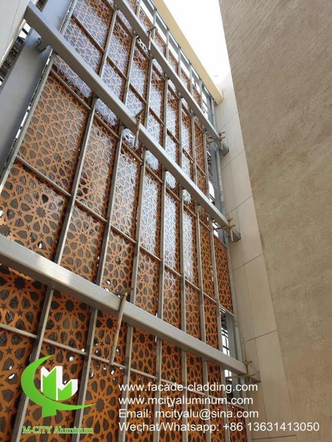M-City aluminum finished the aluminum cladding mosque project in Singapore