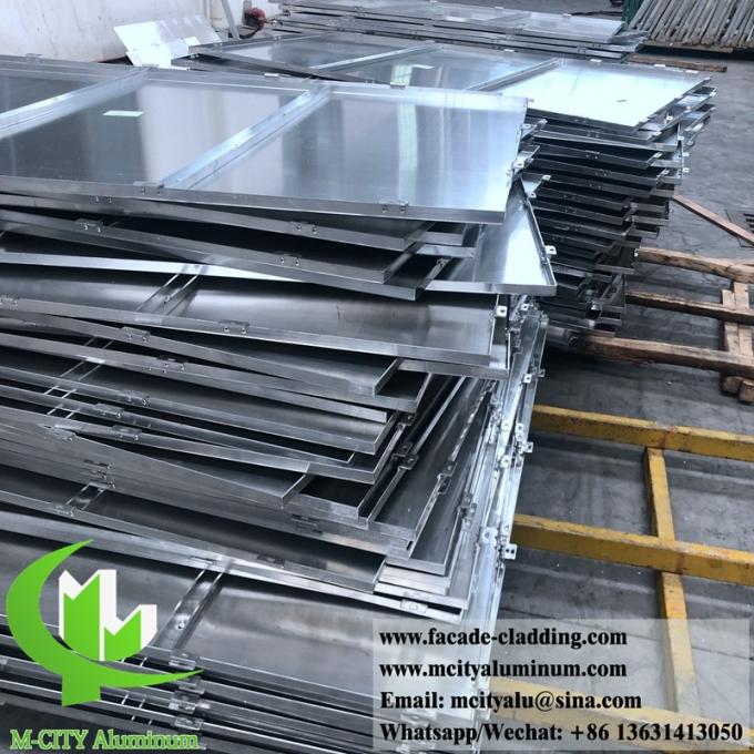 solid panel Outdoor Metal aluminium sheet facade cladding for facade ...