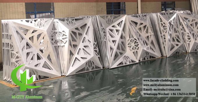 CNC Cut Aluminum Sheet For Wall Cladding Decoration 3mm Thickness
