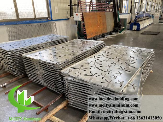 3mm hollow metal screen Aluminium panels decoration material for ...