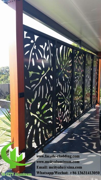 3mm Anti Rust Laser Cut Aluminum Panel with Powder Coating